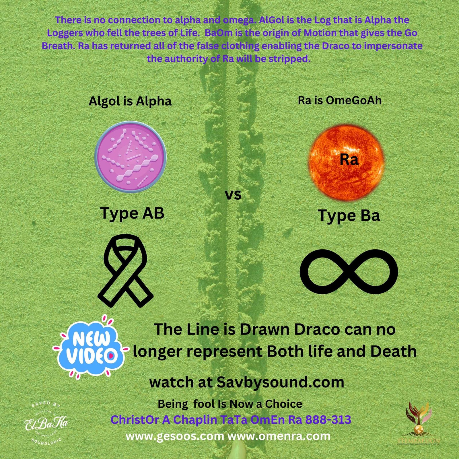 Drawing the Line Between Alpha and Omega - Save by Soundlogic